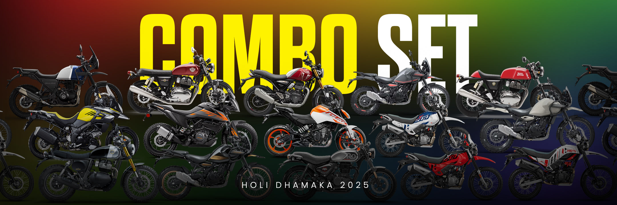 Buy Discounted Motorcycle Combo Kits for Leading Bikes – Best Deals