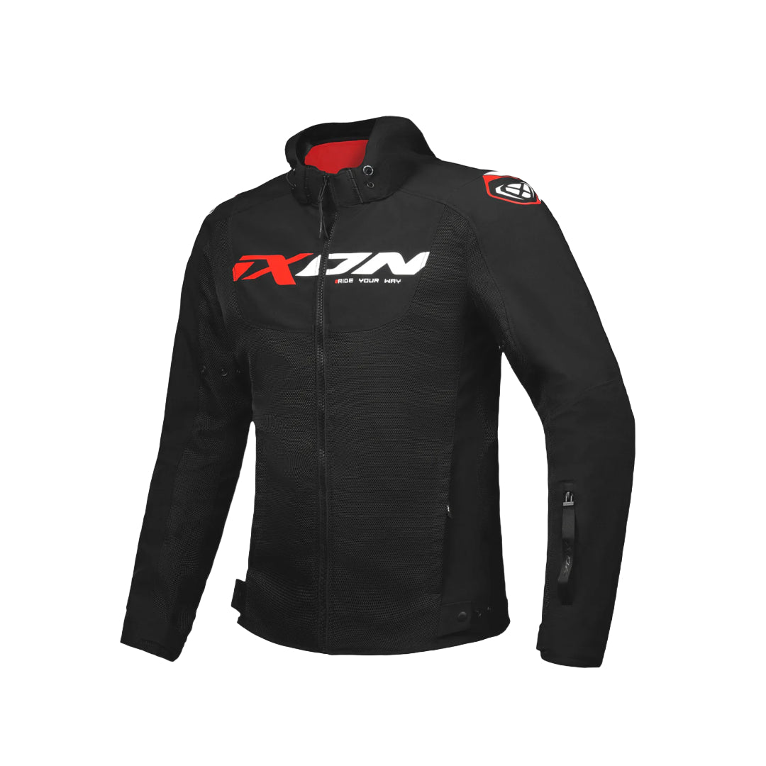 Ixon FIERCE Summer Motorcycle Jacket – Mesh & Softshell, CE AA