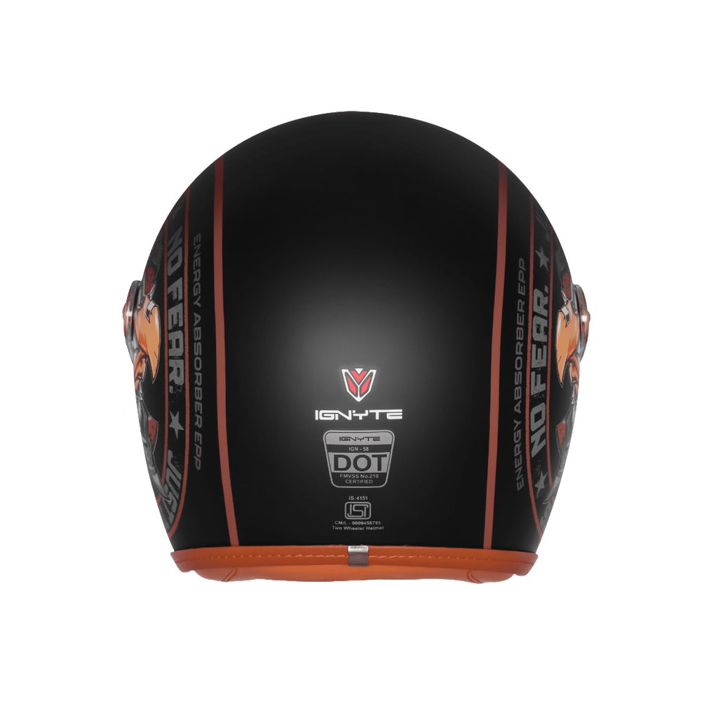 IGN-58 DOT Eagle Glossy Helmet