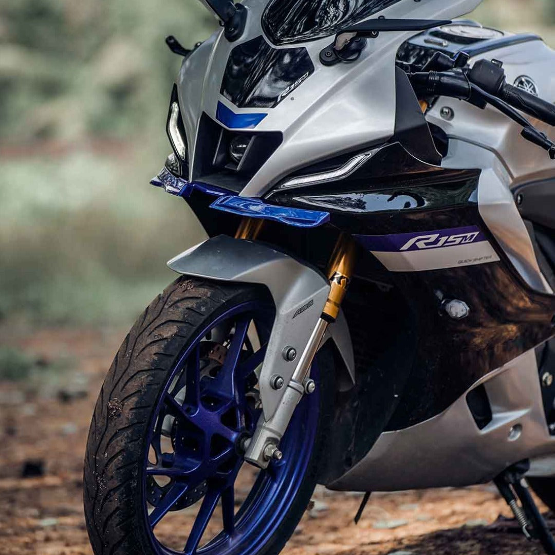 Jb Racing Winglet Blue For Yamaha R15 V4